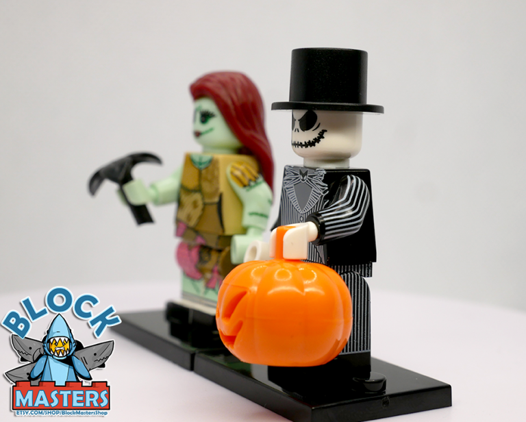 Jack and Sally Lego Minifigures - Disney Lego Minifigures